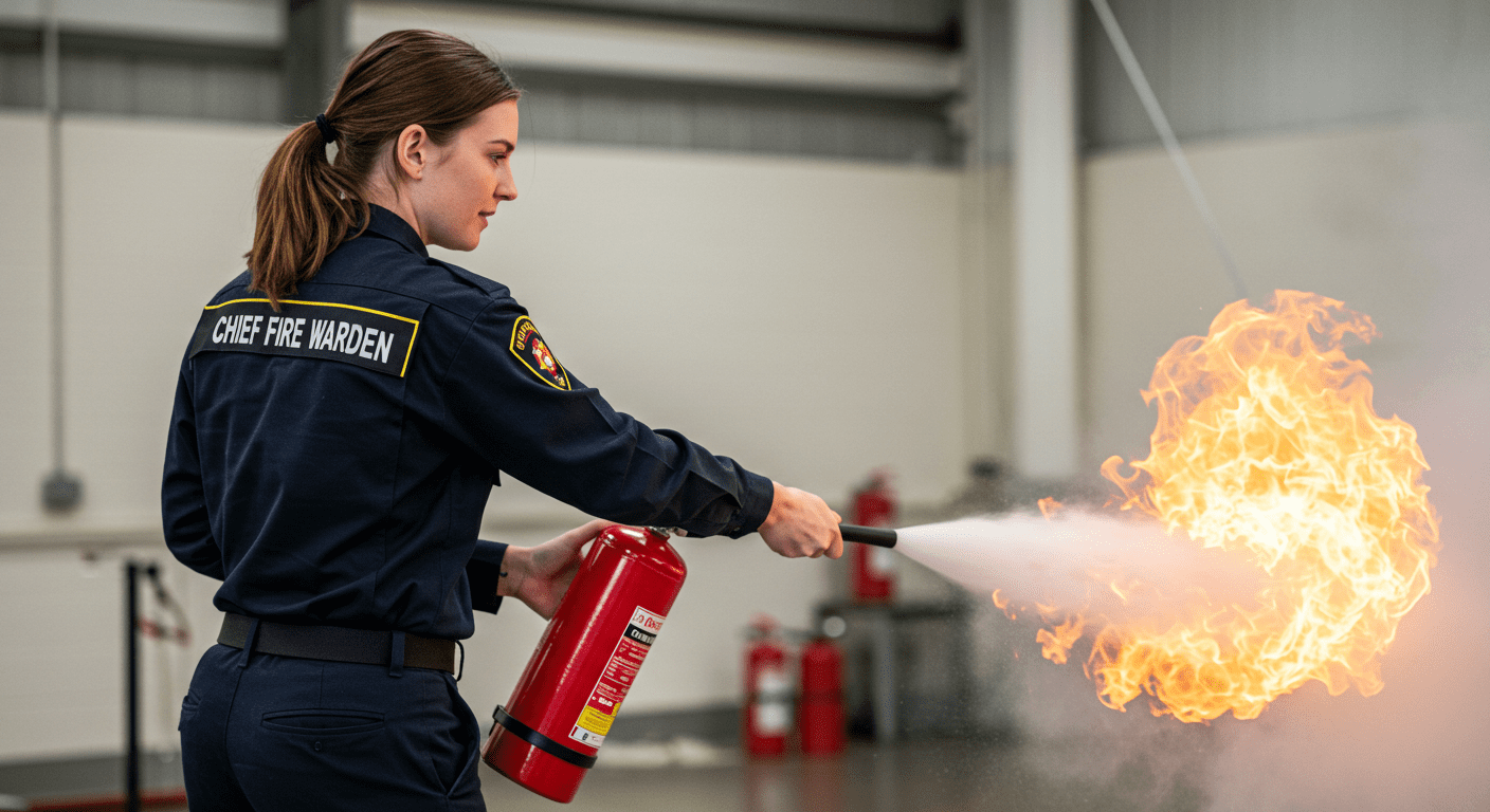 Fire & Chief Warden Training + Fire Extinguisher Course | ATI